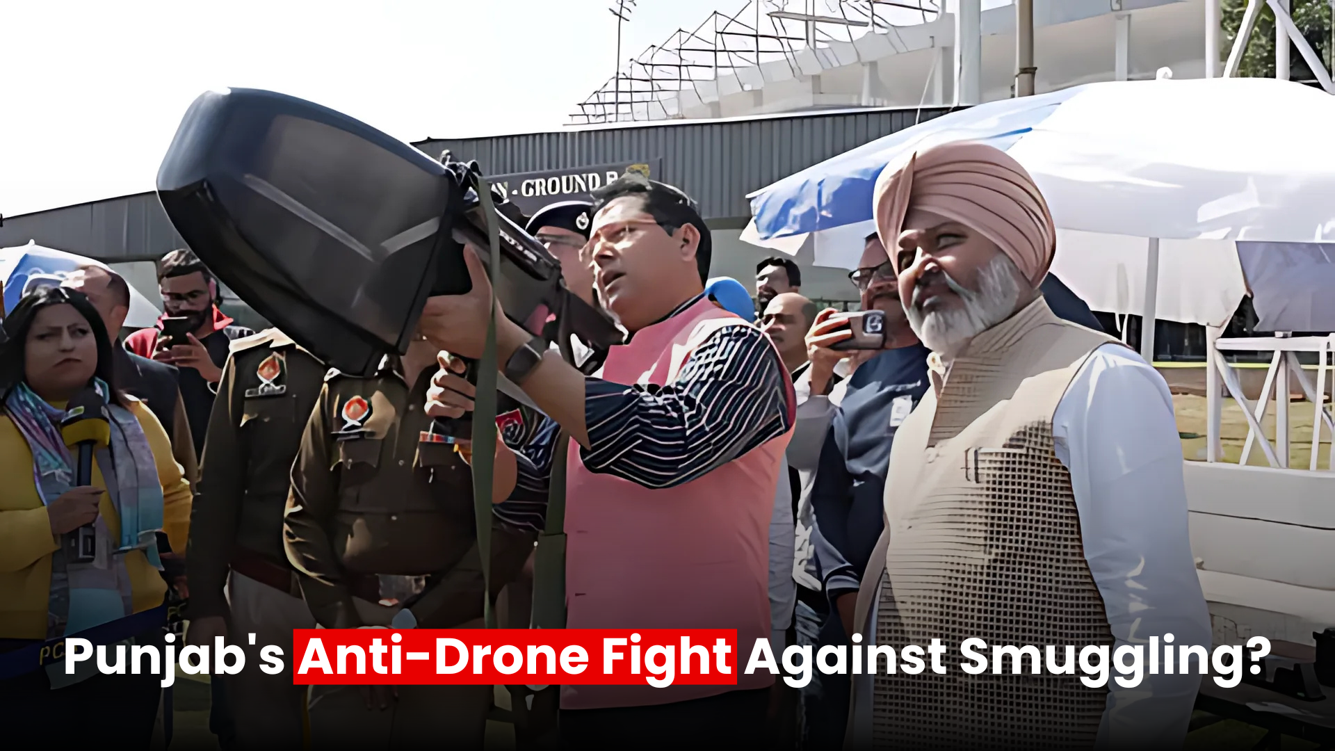 Punjab's Anti-Drone Tech: Battling Border Smuggling