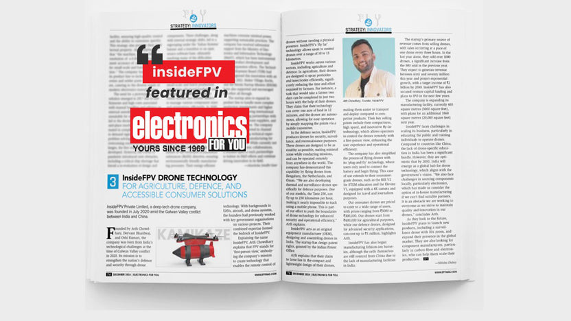 About InsideFPV – India’s Deep-Tech Drone Company