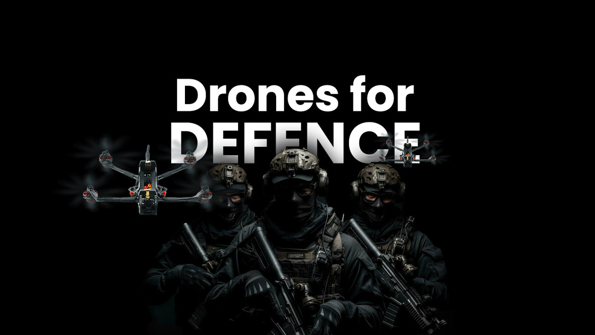 Defence Drones – Built by Indians, For India | Up to 250 km/h